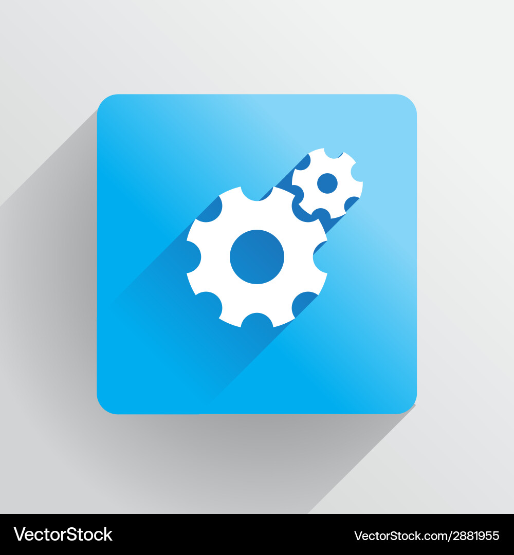 Gear Cogs Icon Royalty Free Vector Image - VectorStock