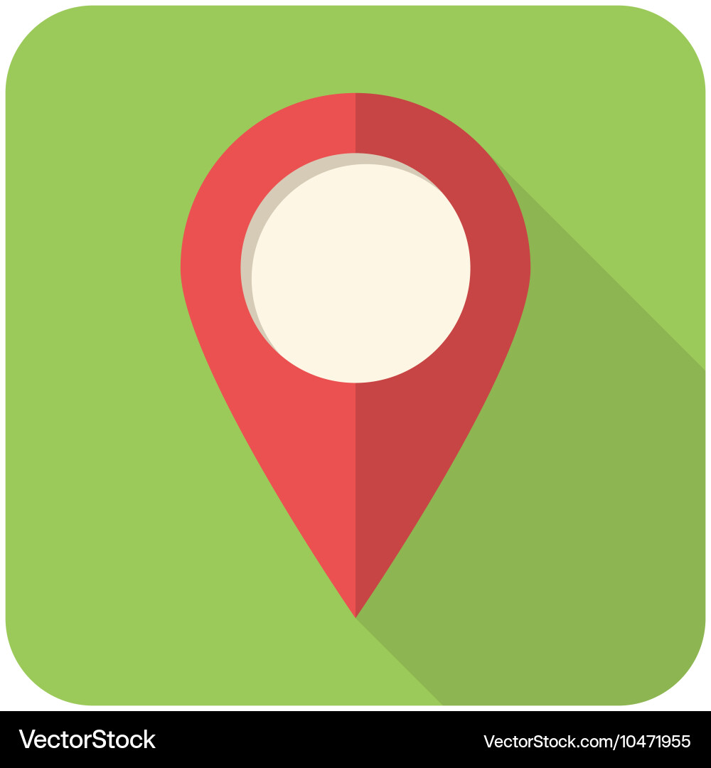 Location Pointer Icon Royalty Free Vector Image