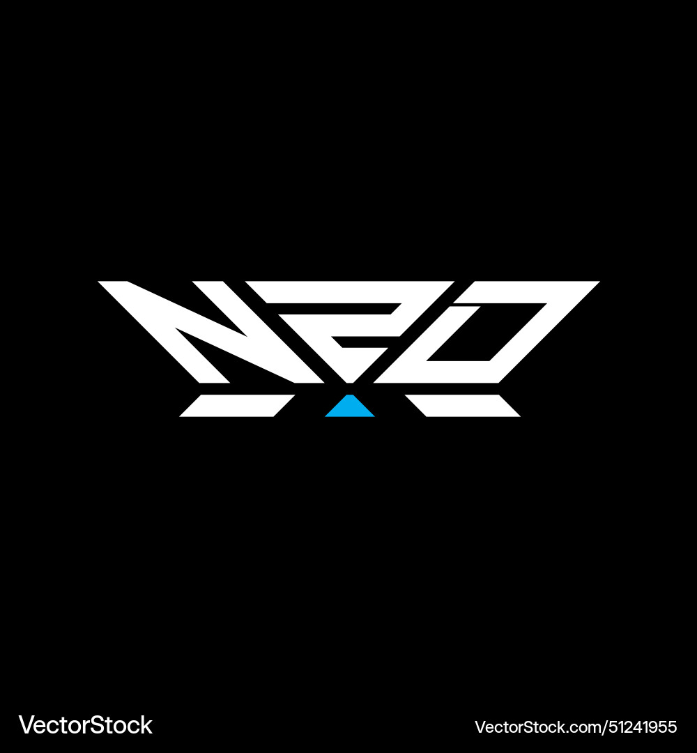 Nzd letter logo design nzd simple and modern logo Vector Image