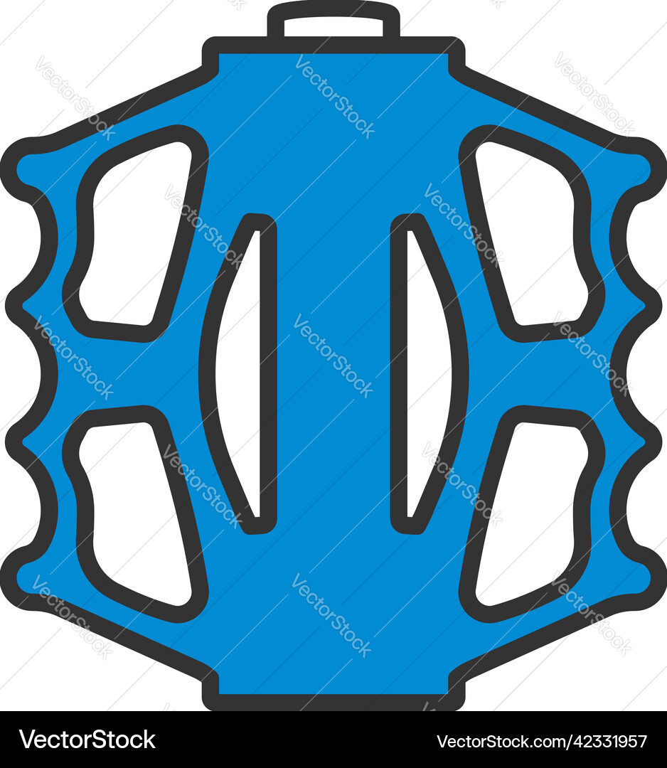 Bike pedal icon Royalty Free Vector Image - VectorStock