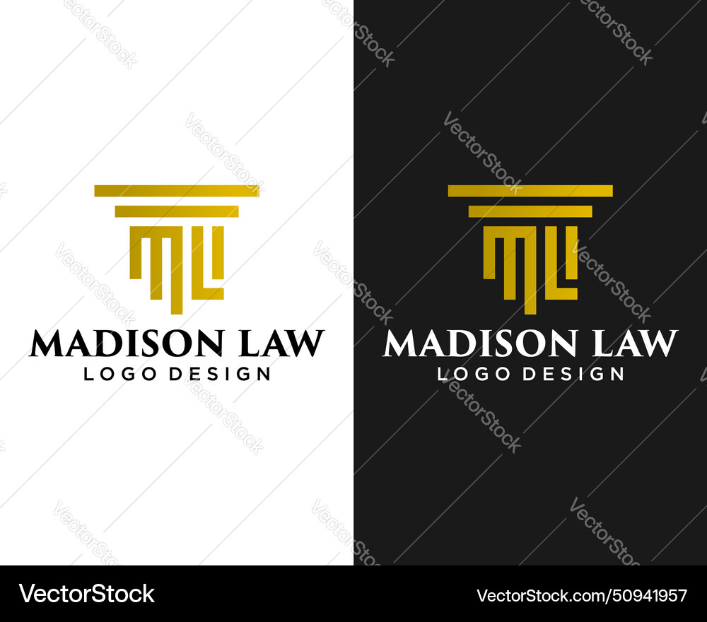Law logo Royalty Free Vector Image - VectorStock