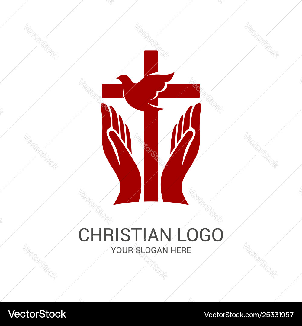 Unity believers in jesus christ Royalty Free Vector Image