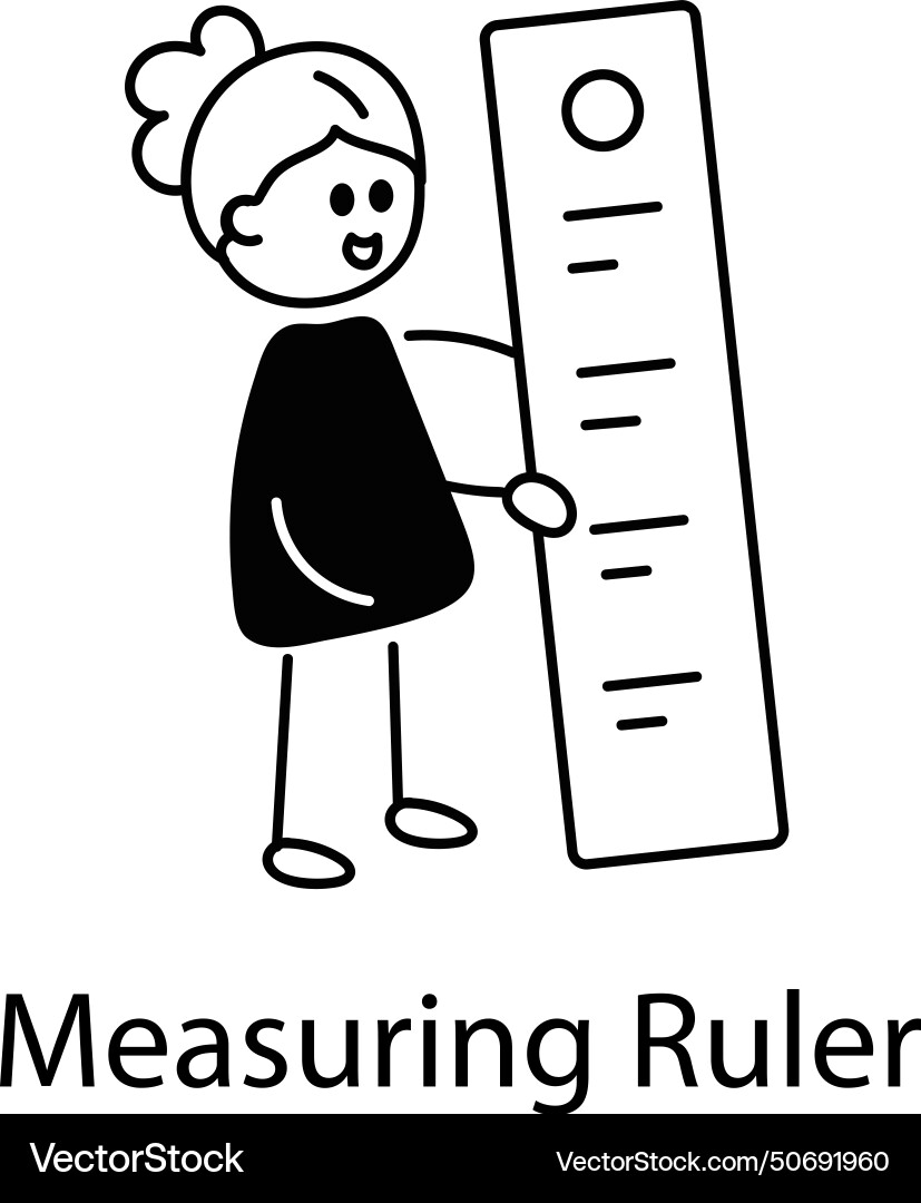 Measuring ruler Royalty Free Vector Image - VectorStock