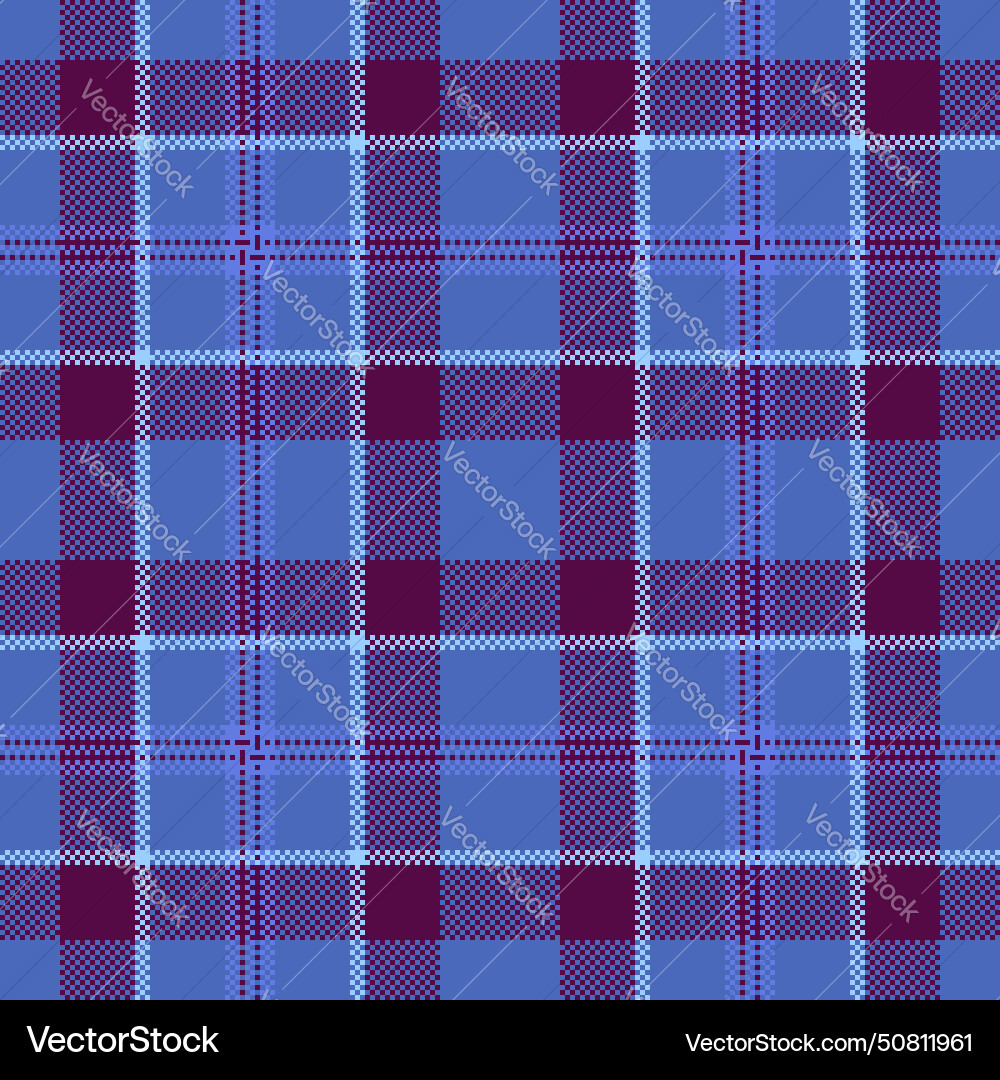 Pattern fabric texture of textile check Royalty Free Vector