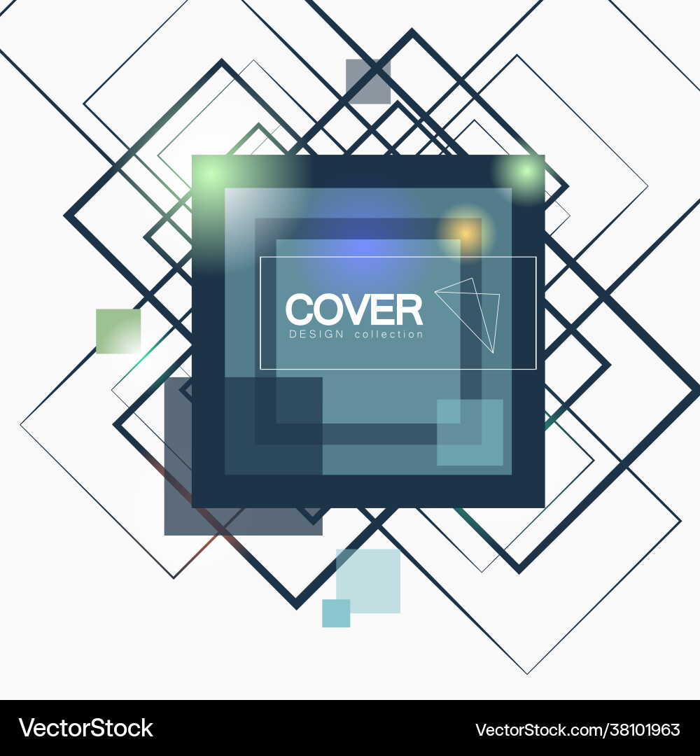 Squares lines great design for any purposes Vector Image