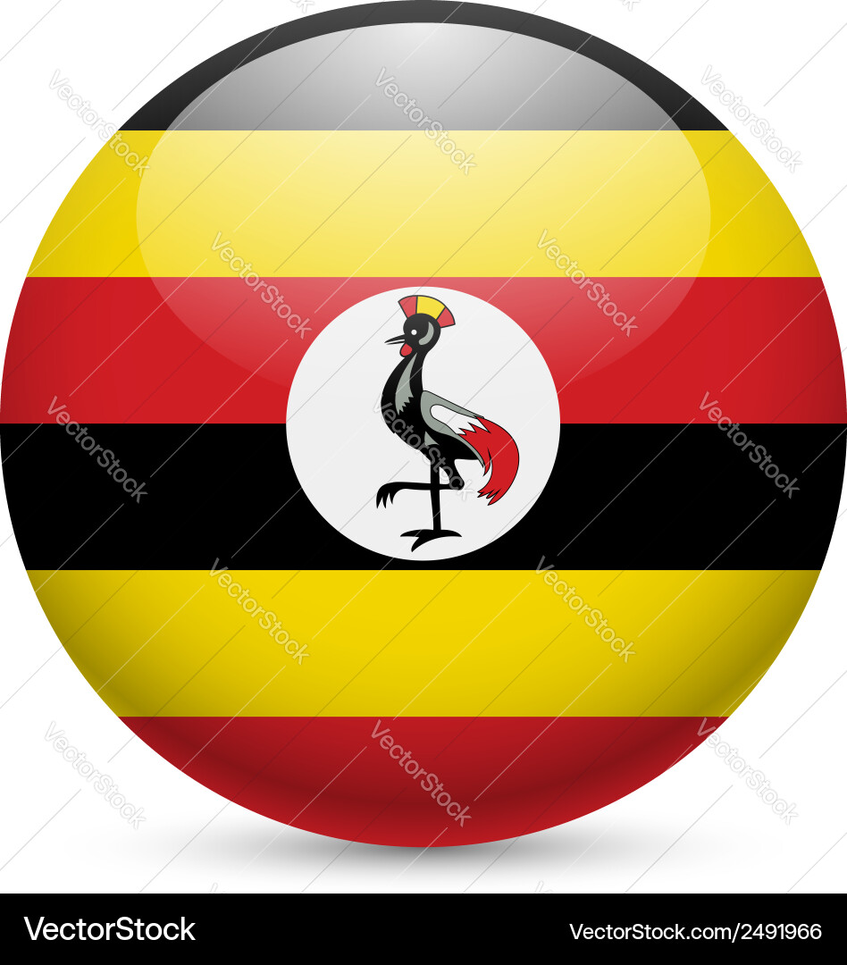 Uganda Circle Flag Vector Images (over 120)