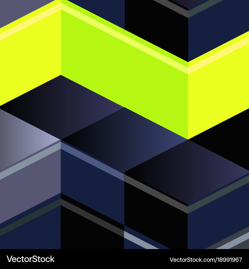 Abstract digital geometric flat background Vector Image