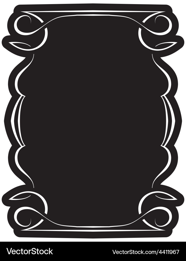 Elegant Border Frame Vector Decorative Frames. Vintage Elegant Borders