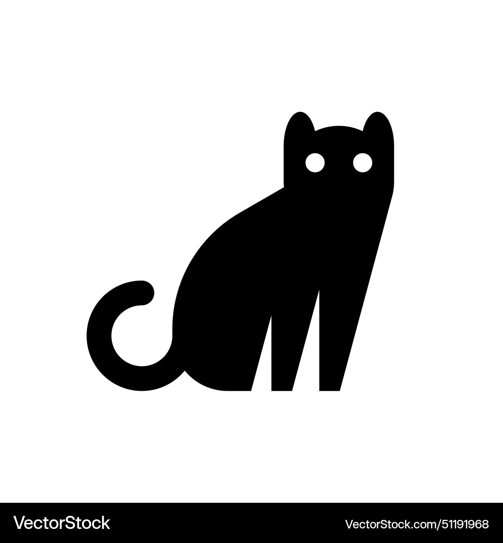 Cat logo Royalty Free Vector Image - VectorStock