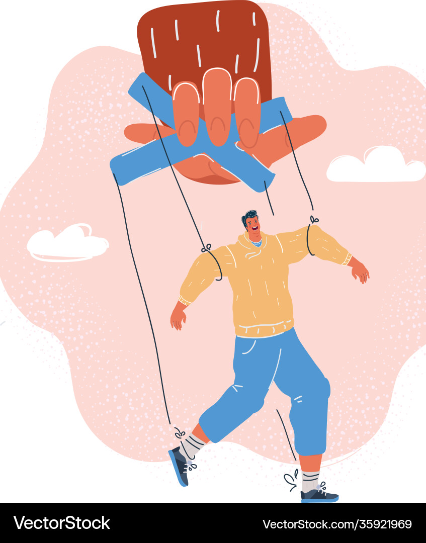 Puppet Royalty Free Vector Image - VectorStock