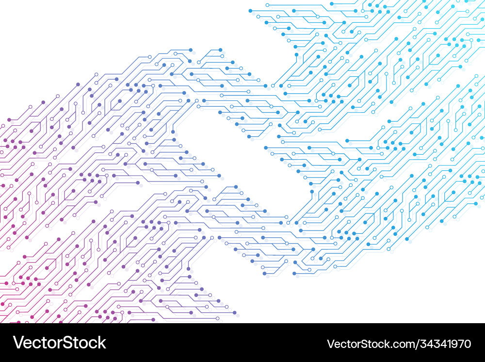Computer motherboard background Royalty Free Vector Image