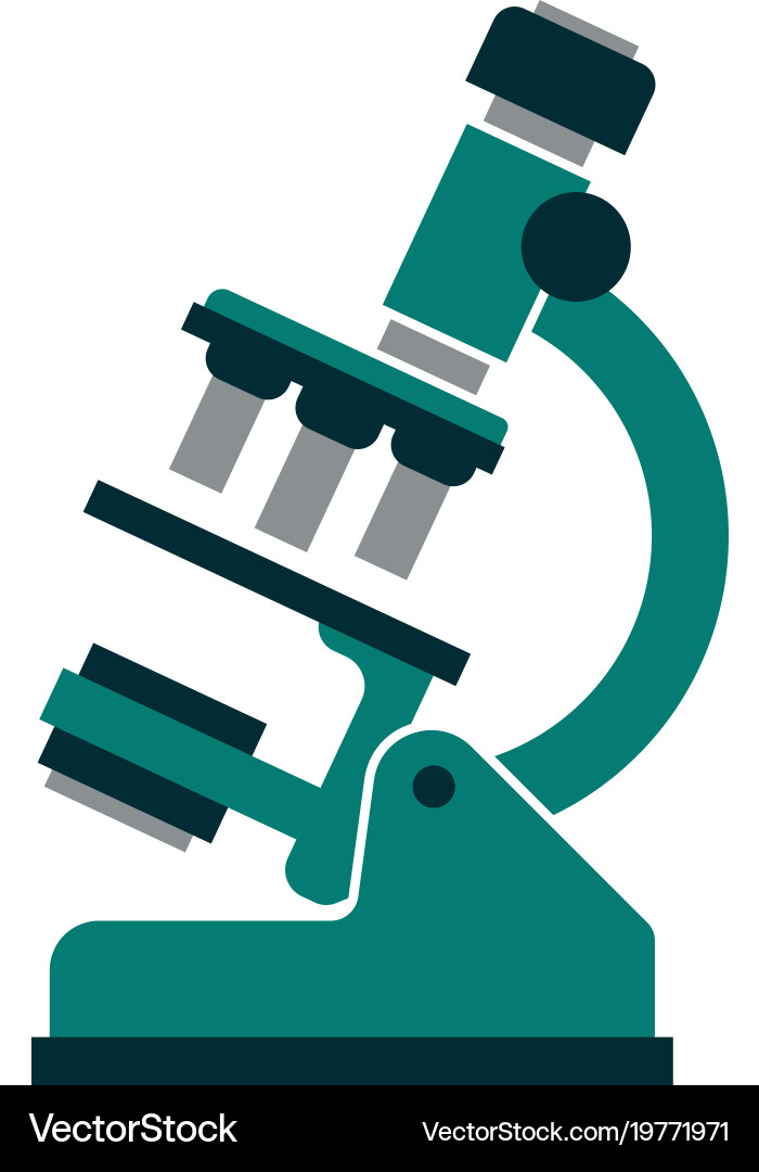 Microscope Royalty Free Vector Image - VectorStock