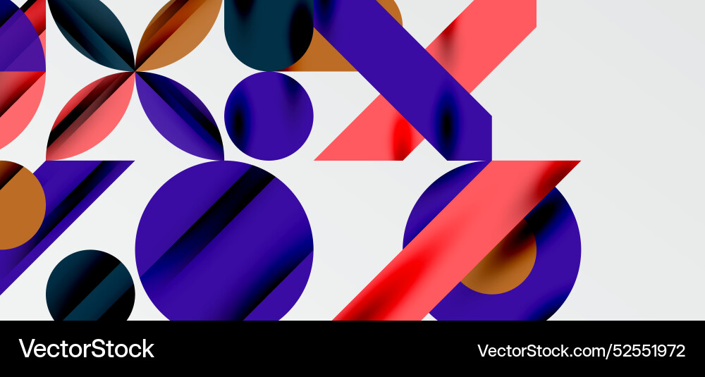 Geometric neo patterns abstract background Vector Image