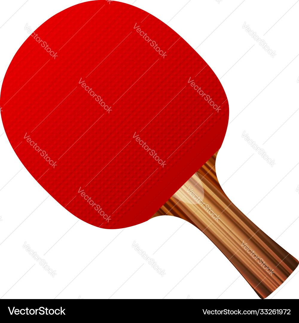 Table tennis bat Royalty Free Vector Image - VectorStock