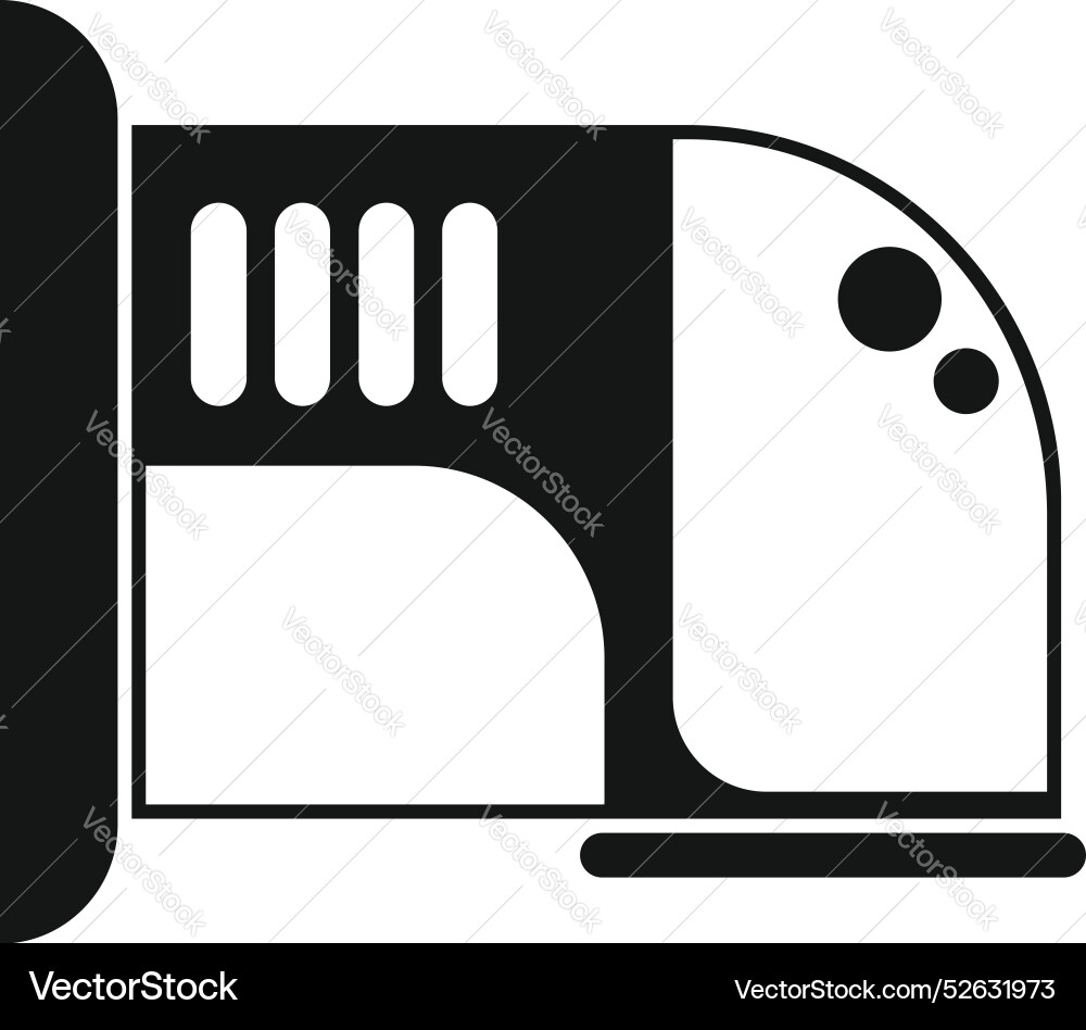 Electric belt sander for woodworking polishing Vector Image