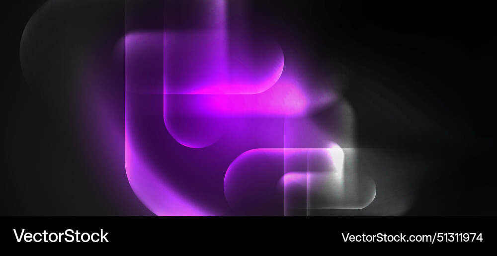 Glowing light neon shiny background Royalty Free Vector