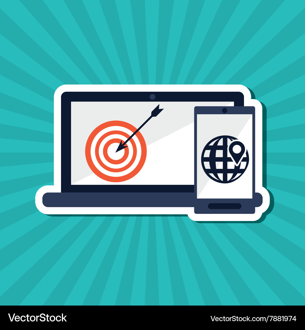 Technology icon design Royalty Free Vector Image