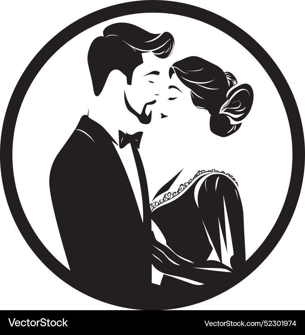 Unity black marriage journeys c Royalty Free Vector Image