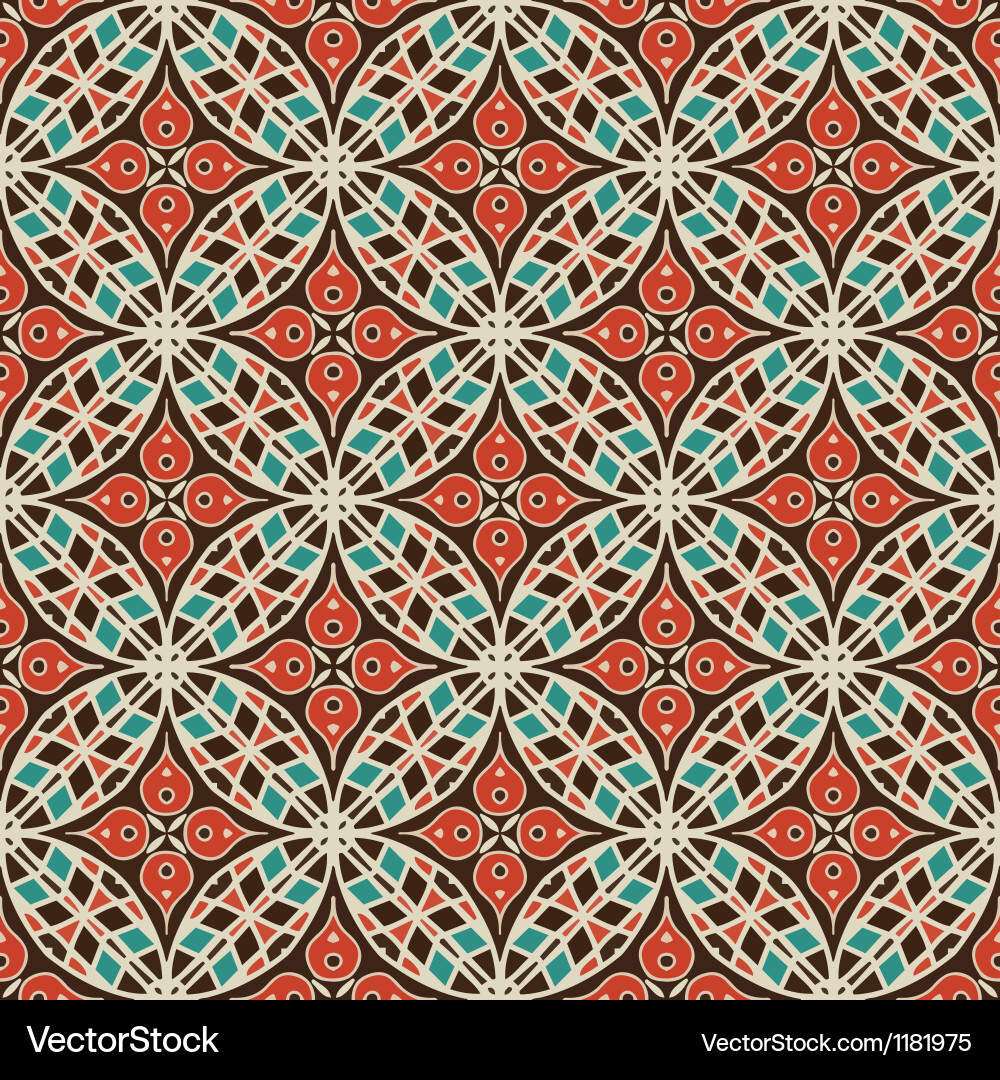 Eastern pattern Royalty Free Vector Image - VectorStock