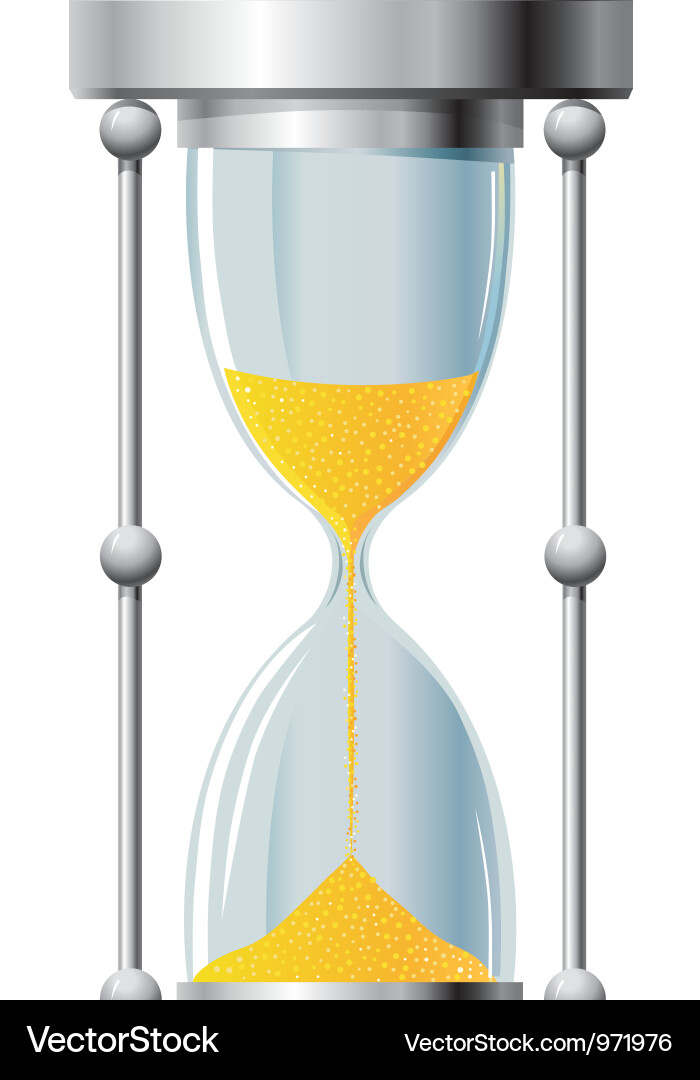 Hourglass Royalty Free Vector Image - VectorStock
