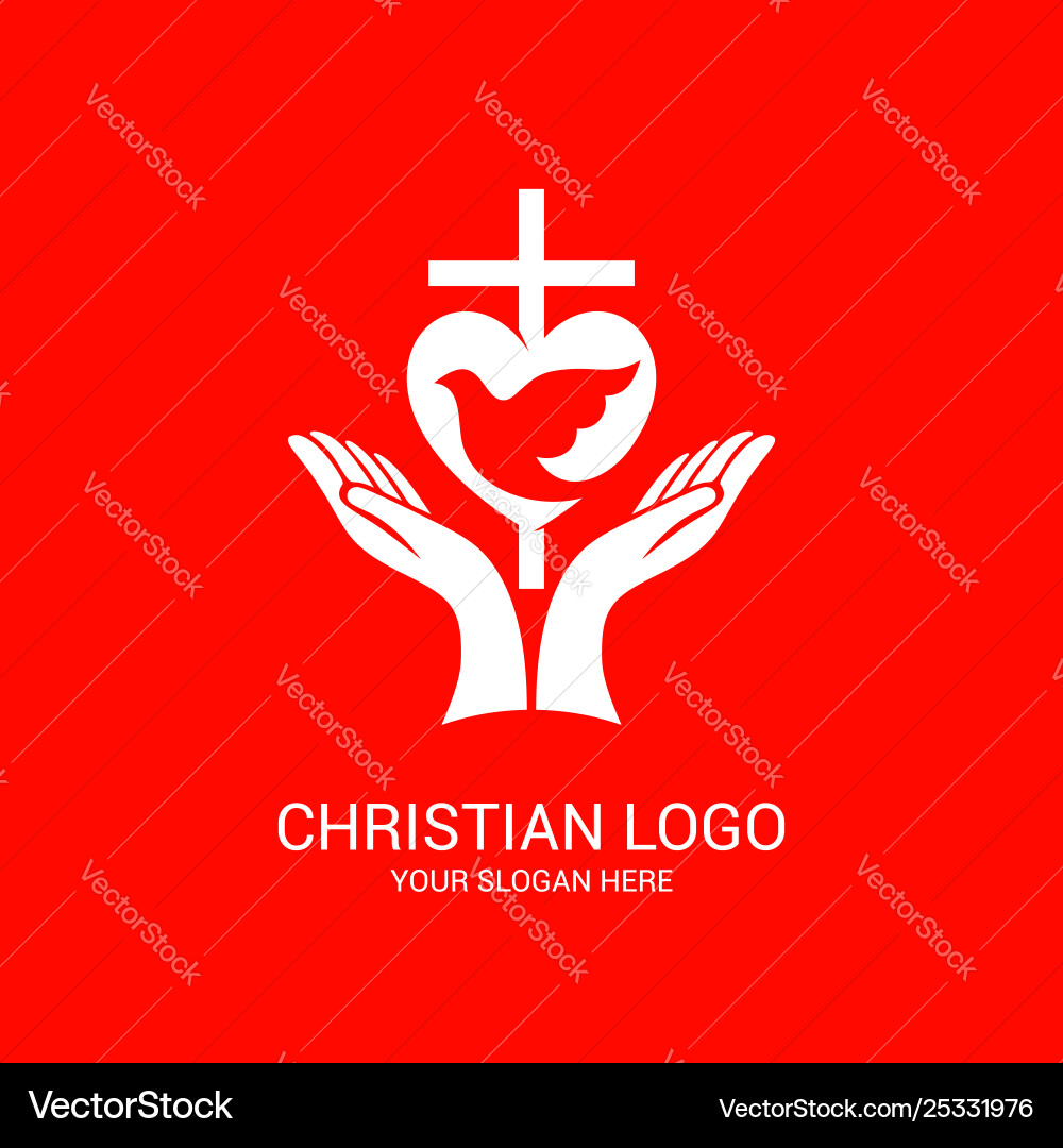 Unity believers in jesus christ Royalty Free Vector Image