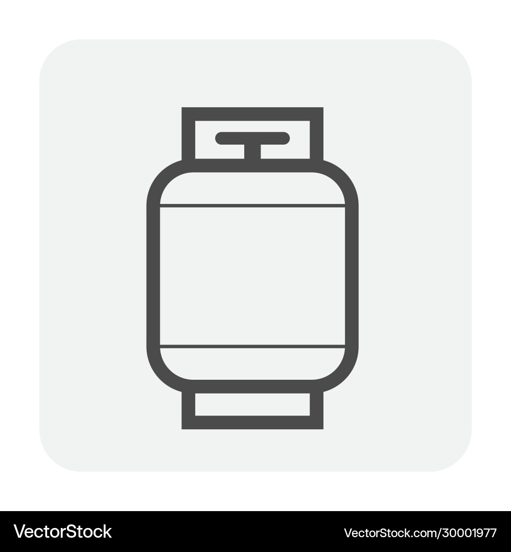 Lpg icon black Royalty Free Vector Image - VectorStock