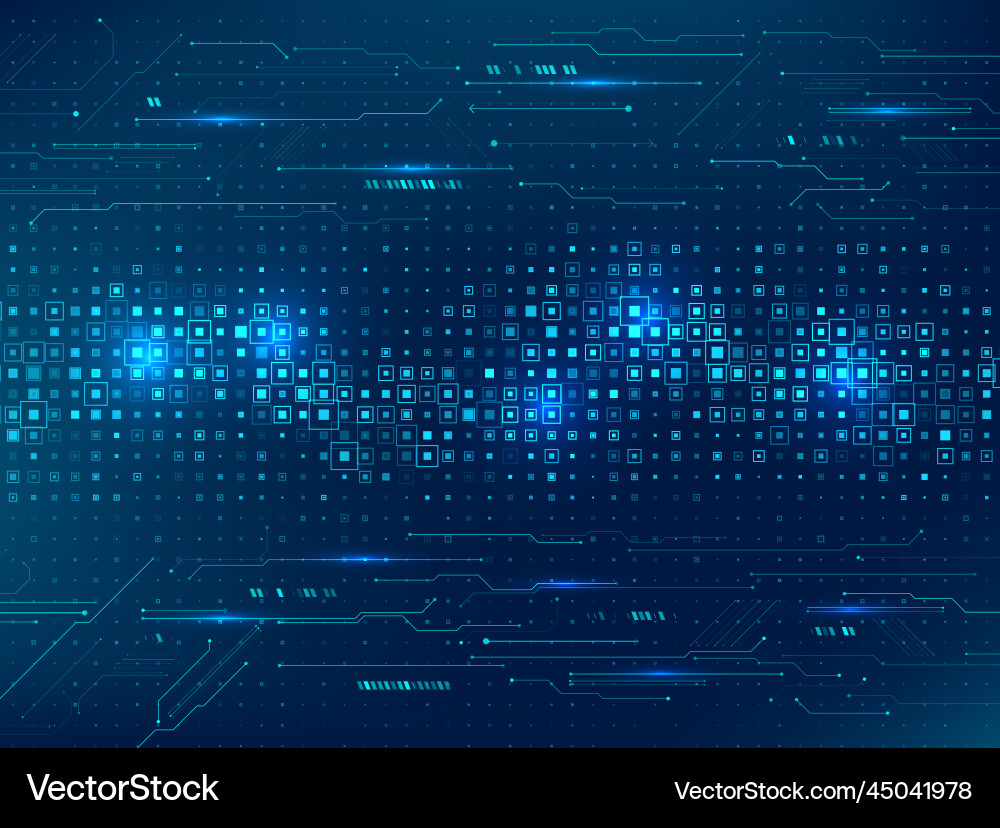 Abstract Technology Circuit Background Royalty Free Vector
