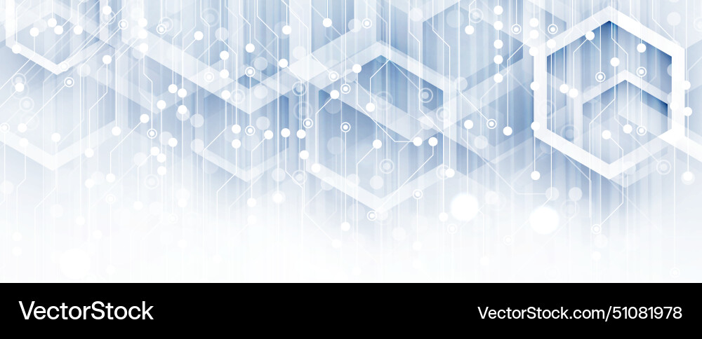 Technology innovation background idea of global Vector Image