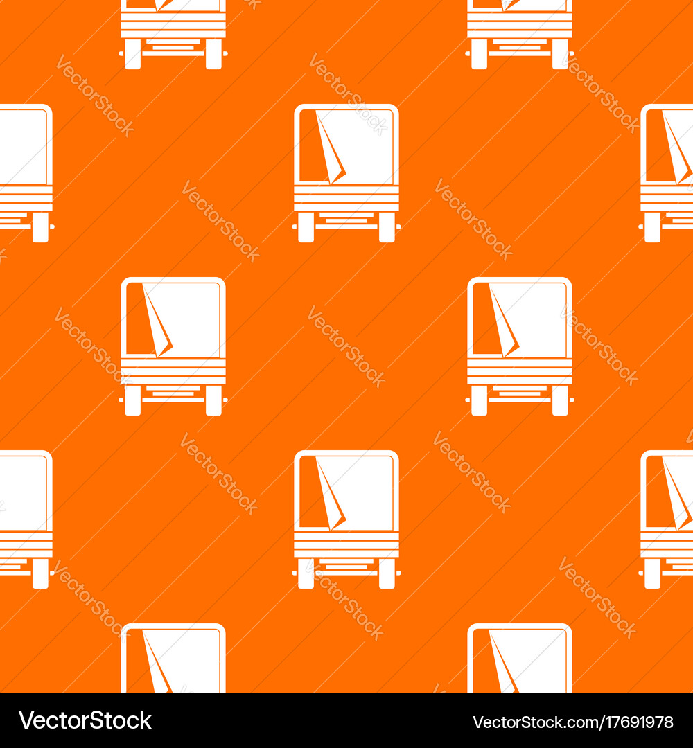 Truck pattern seamless Royalty Free Vector Image