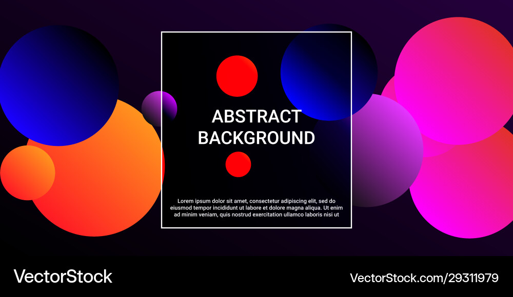 Gradients balls shapes Royalty Free Vector Image