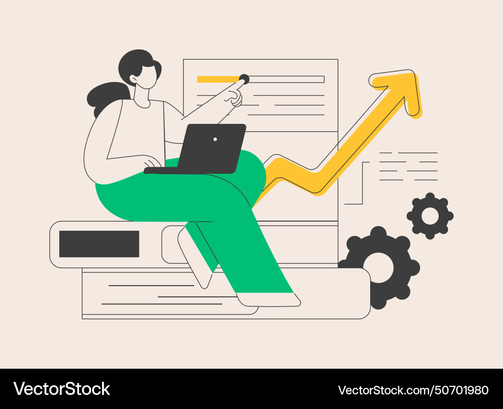Kpi abstract concept Royalty Free Vector Image Kpi abstract concept Royalty Free Vector Image