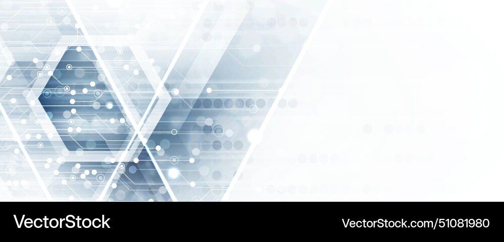 Technology innovation background idea of global Vector Image