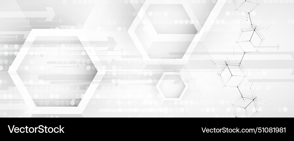 Technology innovation background idea of global Vector Image