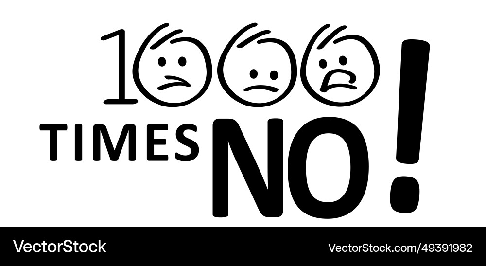 Stick Figure Apology Royalty Free Vector Image