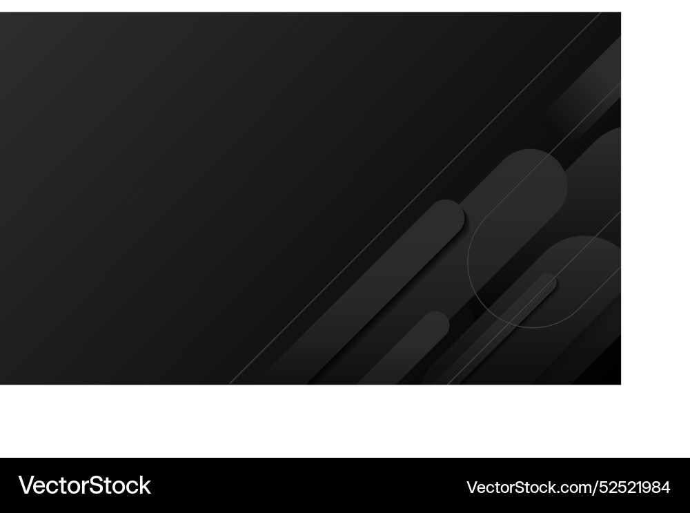 A black background with line Royalty Free Vector Image