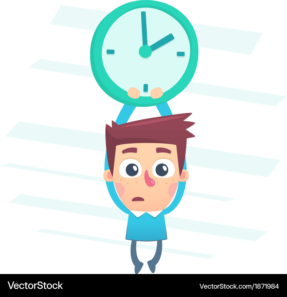 Panic Countdown Royalty Free Vector Image - VectorStock
