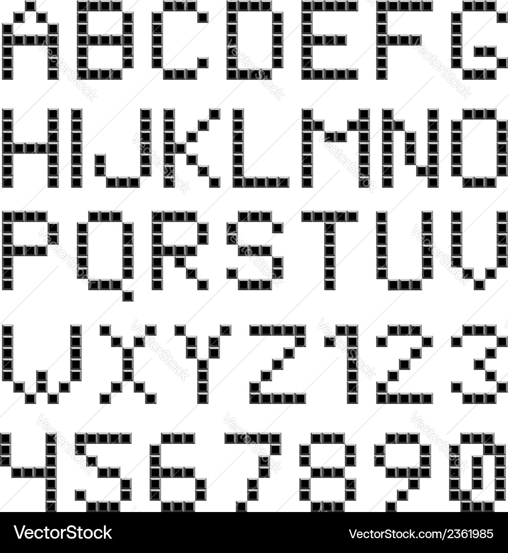 Alphabet Royalty Free Vector Image - VectorStock