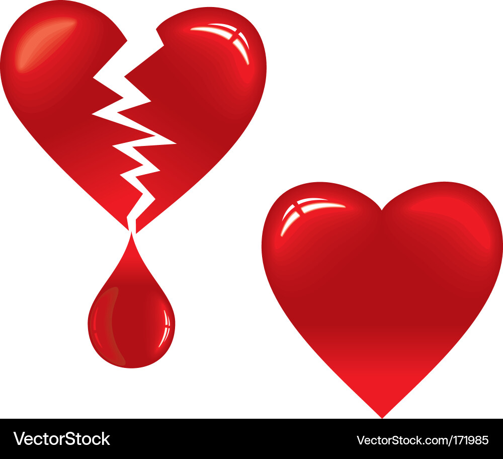 Heartbreaker Heartbreak Symbol Vector Images (over 3,300)