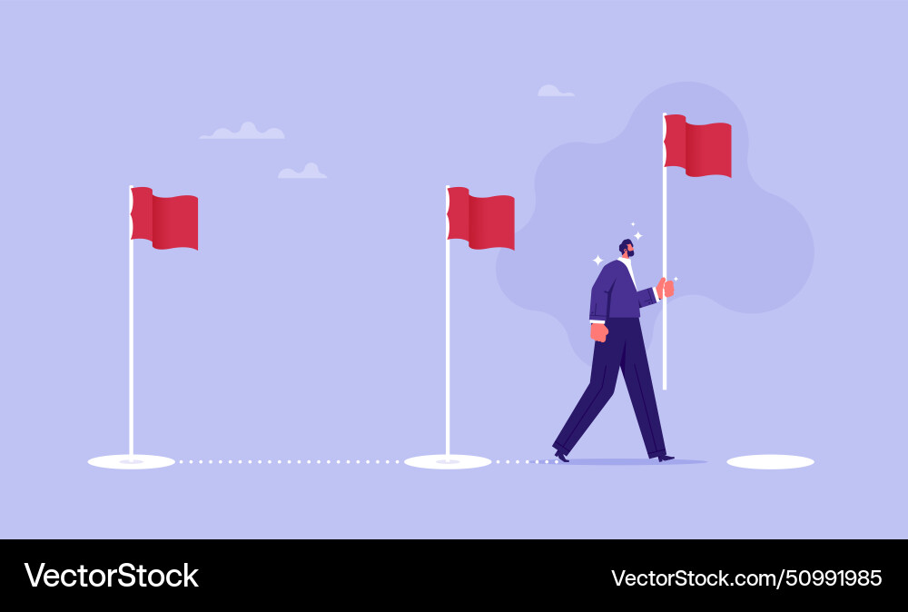Work experience or roadmap concept Royalty Free Vector Image