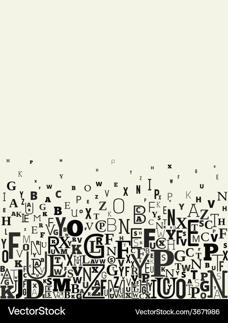Alphabet background Royalty Free Vector Image - VectorStock