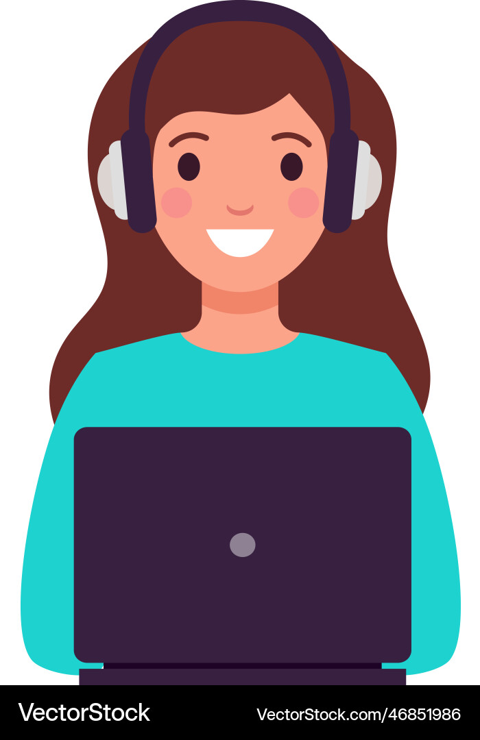 Flat teacher Royalty Free Vector Image - VectorStock