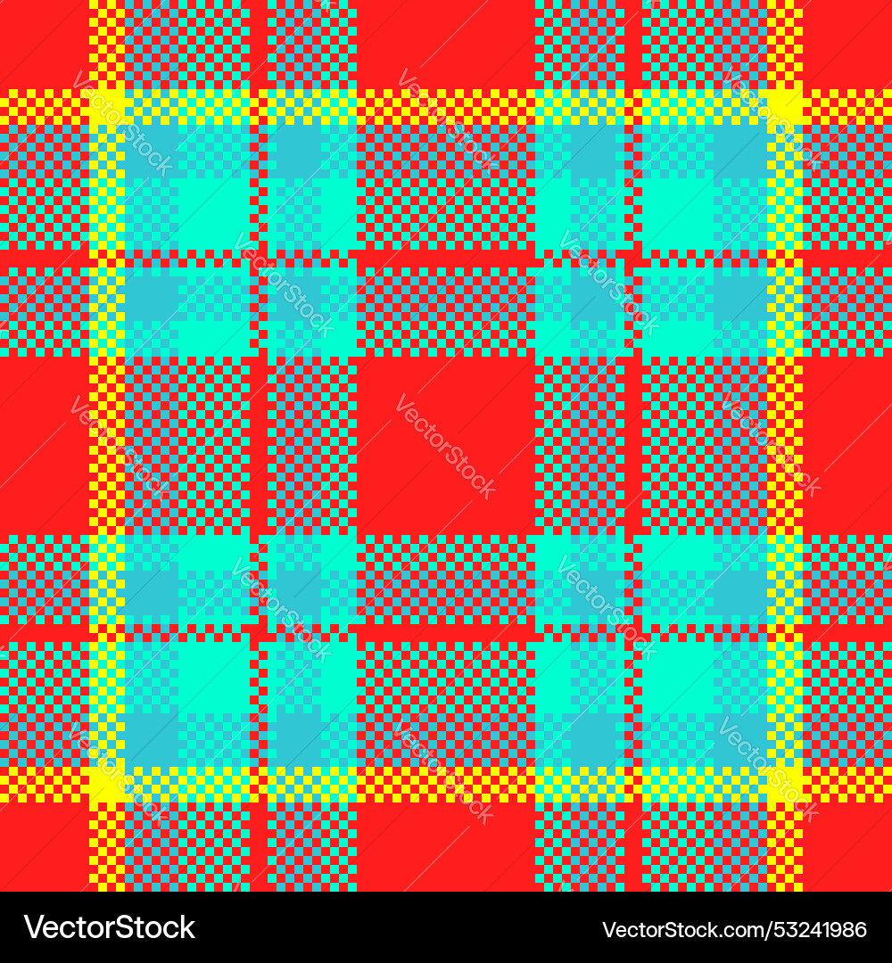 National tartan seamless pattern cultural texture Vector Image
