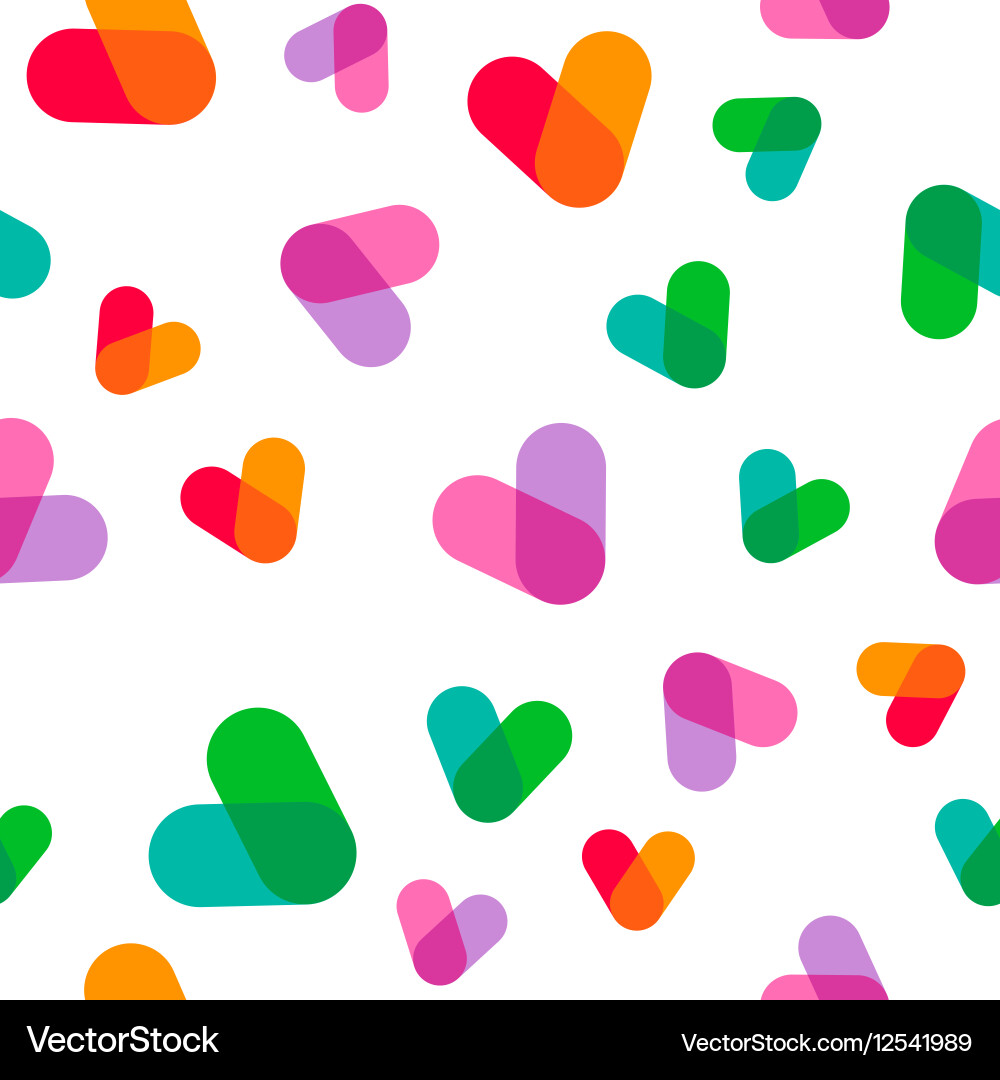 Bright colorful seamless pattern Royalty Free Vector Image