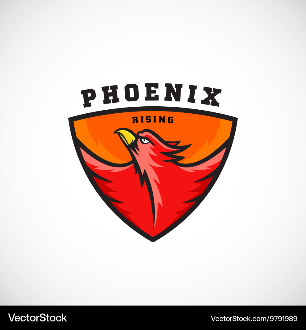Phoenix Rising Abstract Vector Images (over 1,400)