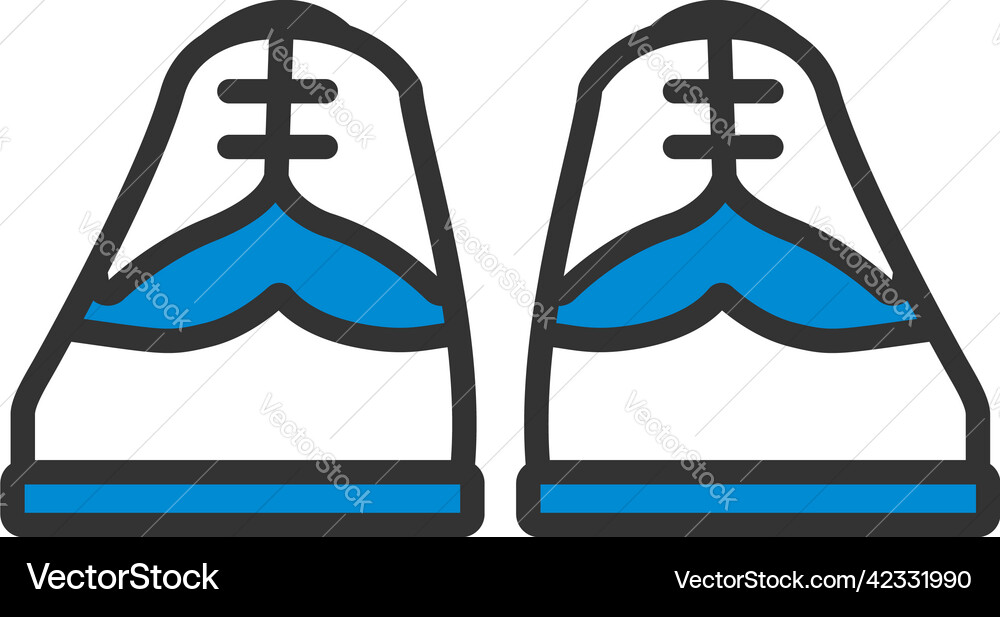 Business shoes icon Royalty Free Vector Image - VectorStock