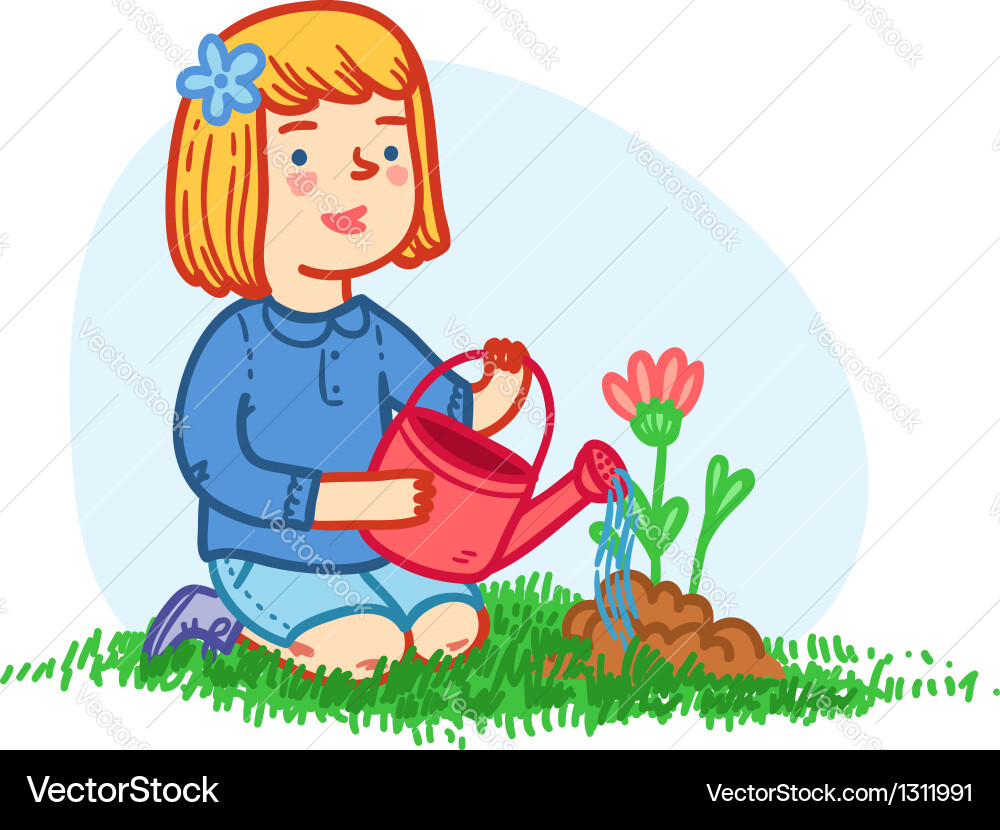 Gardening Royalty Free Vector Image - VectorStock