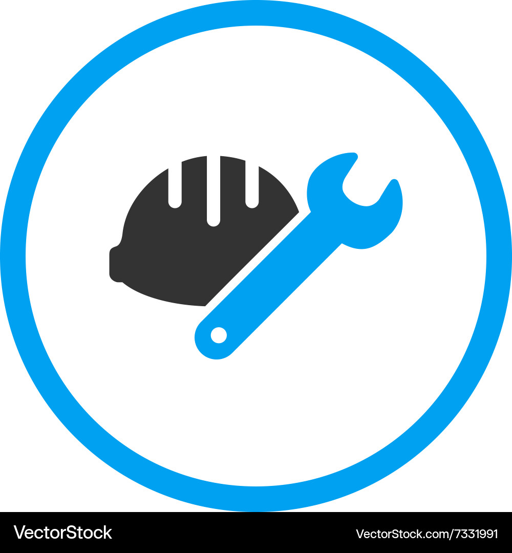 Industrial tools icon Royalty Free Vector Image