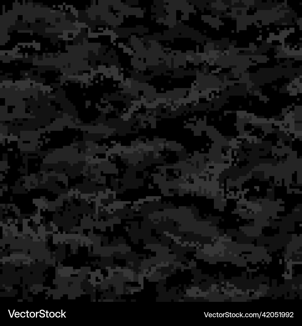 Digital Camo Pixel Pattern Royalty Free Vector Image