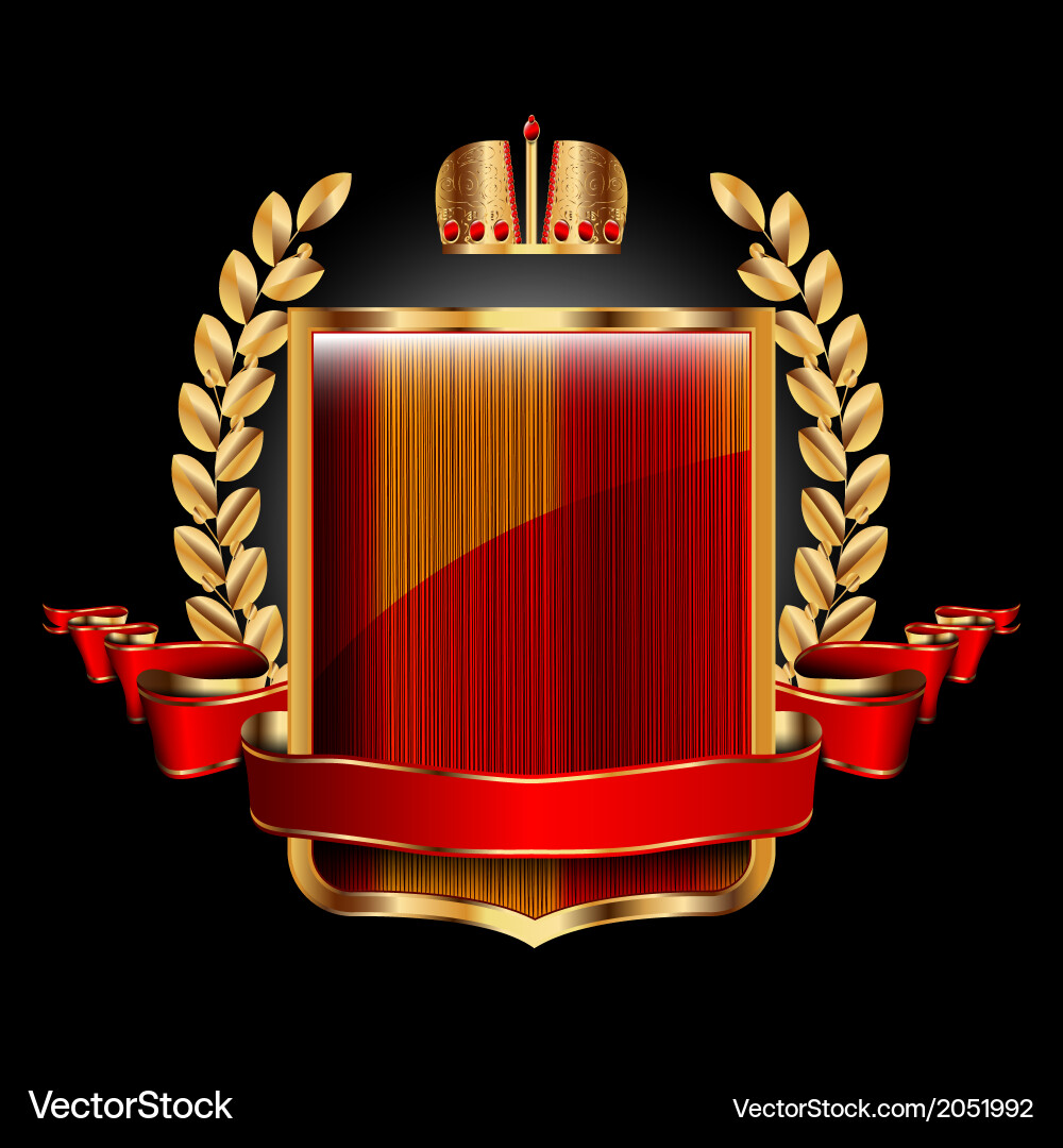 Royal Label - Elegant Badge Royalty Free Vector Image