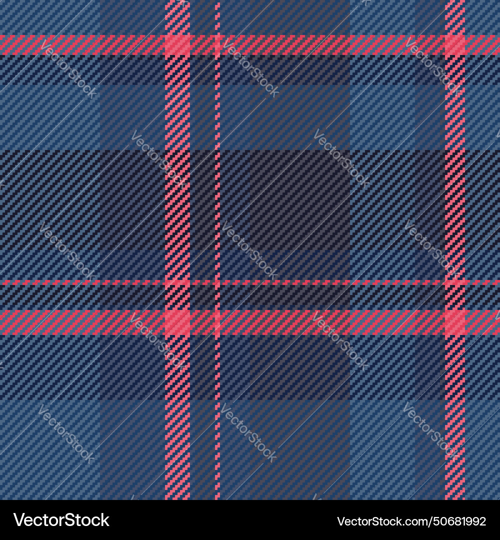Styled background seamless fabric fade plaid Vector Image